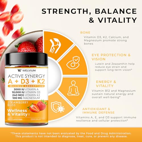 natural vitamin d3 k2 gummies for wellness
