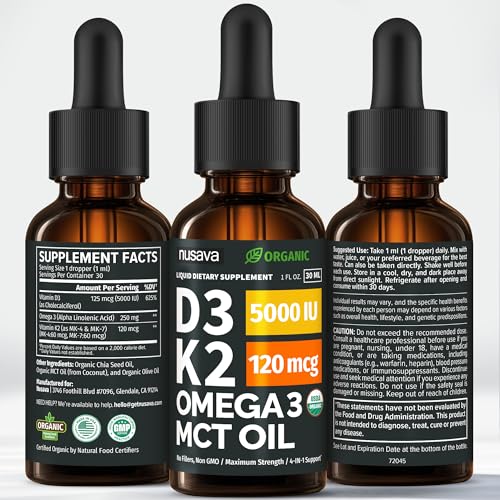 Natural vitamin D3 K2 supplement for kids