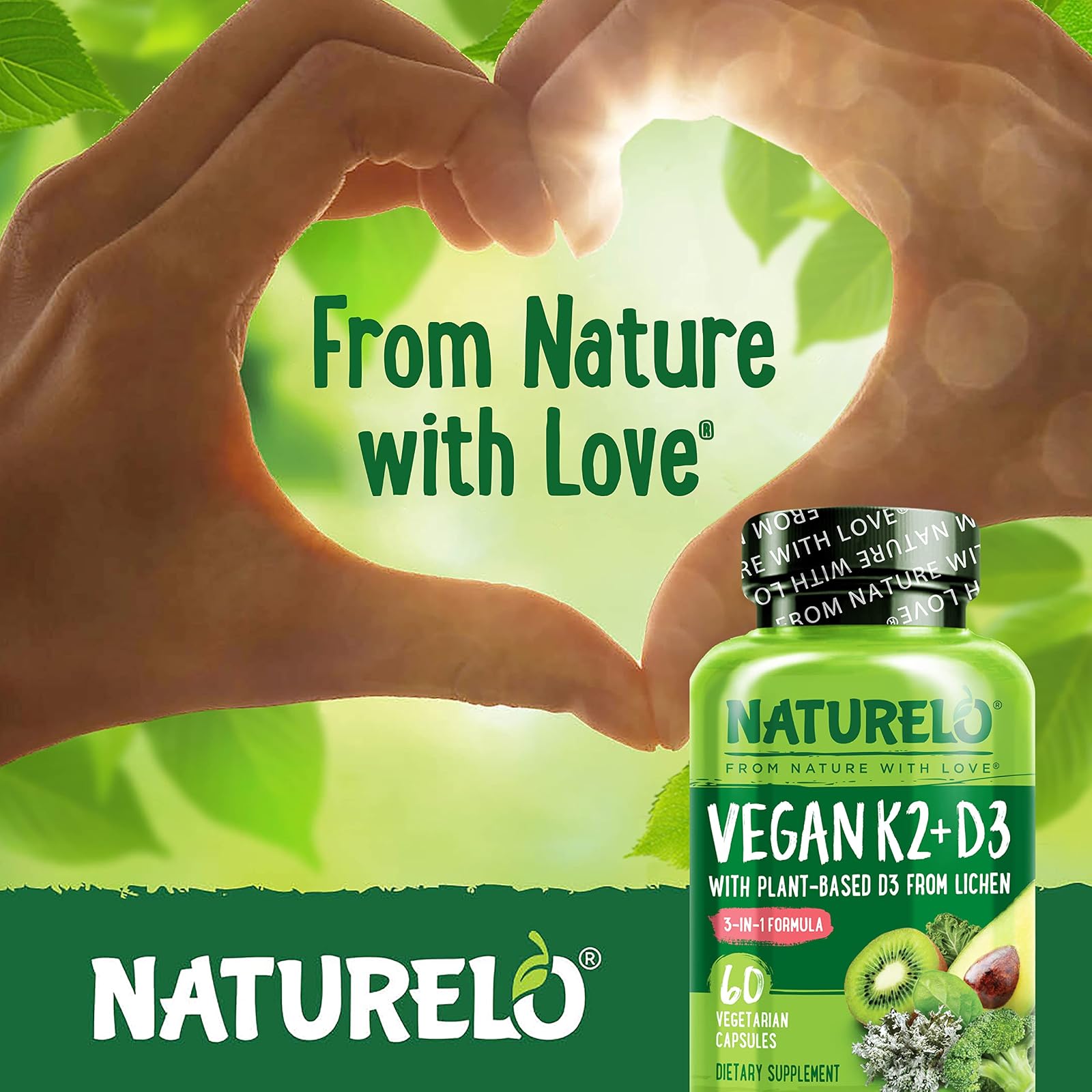 natural vitamin D3 K2 supplement