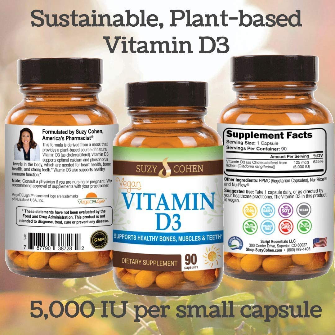 natural vitamin D3 source for vegans