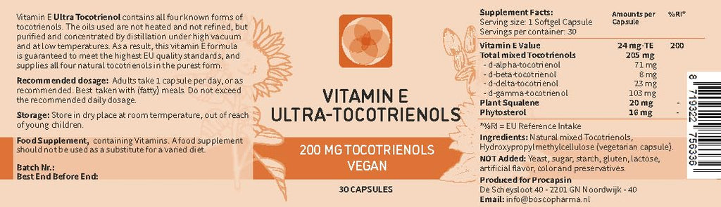 natural vitamin e antioxidant support