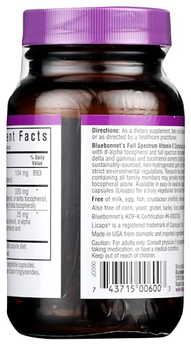 natural vitamin e complex benefits