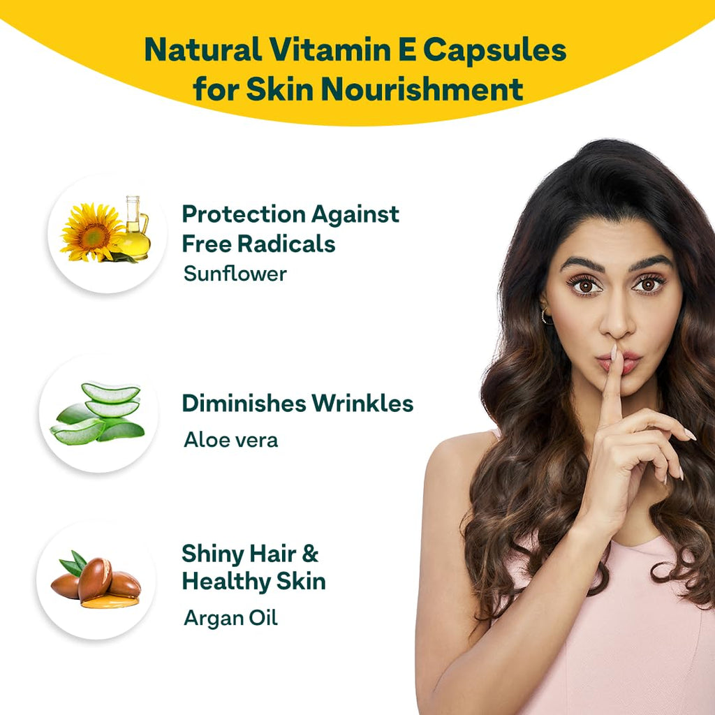 Natural Vitamin E for healthy skin