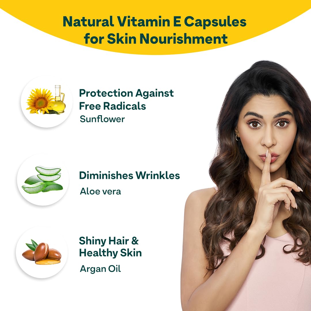 Natural Vitamin E for healthy skin