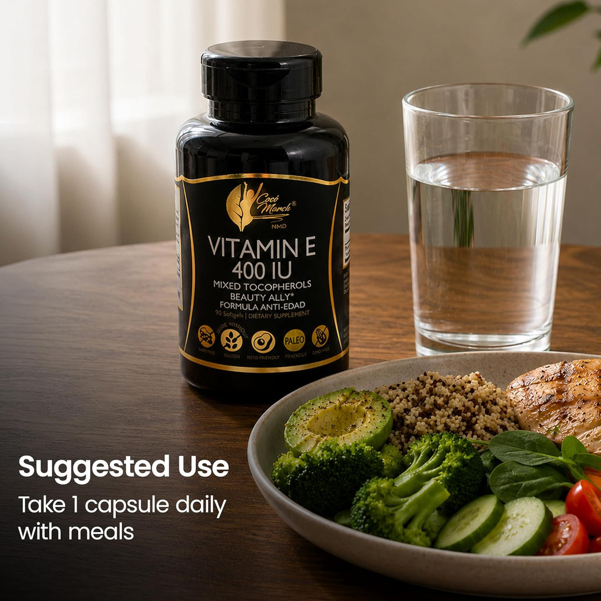 Natural vitamin E for heart health