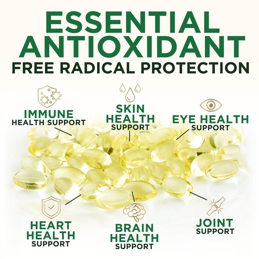 Natural Vitamin E for overall wellness