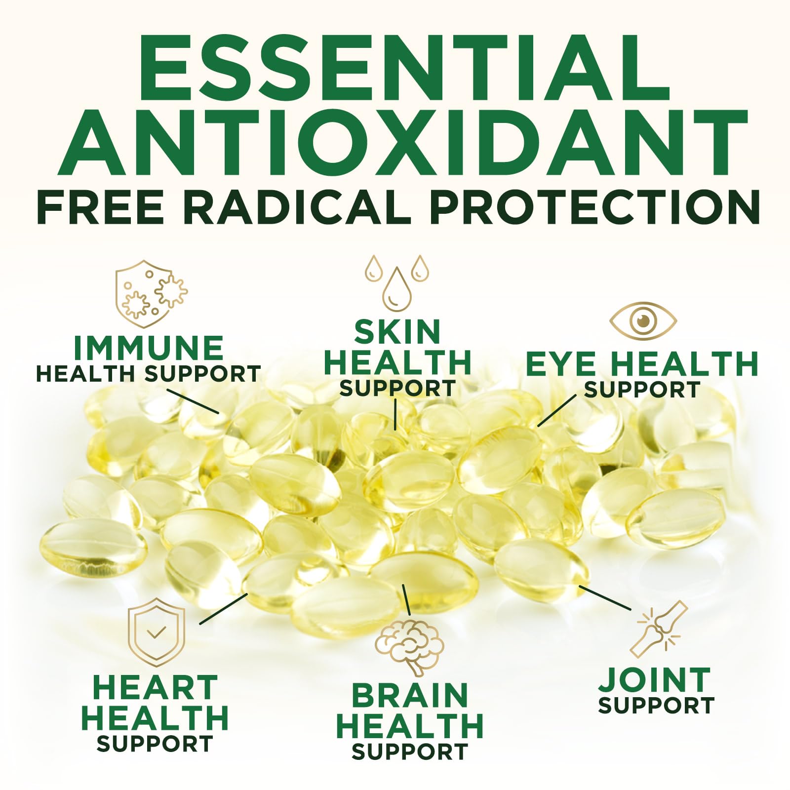 Natural Vitamin E for overall wellness