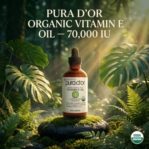 natural vitamin E oil for anti-aging