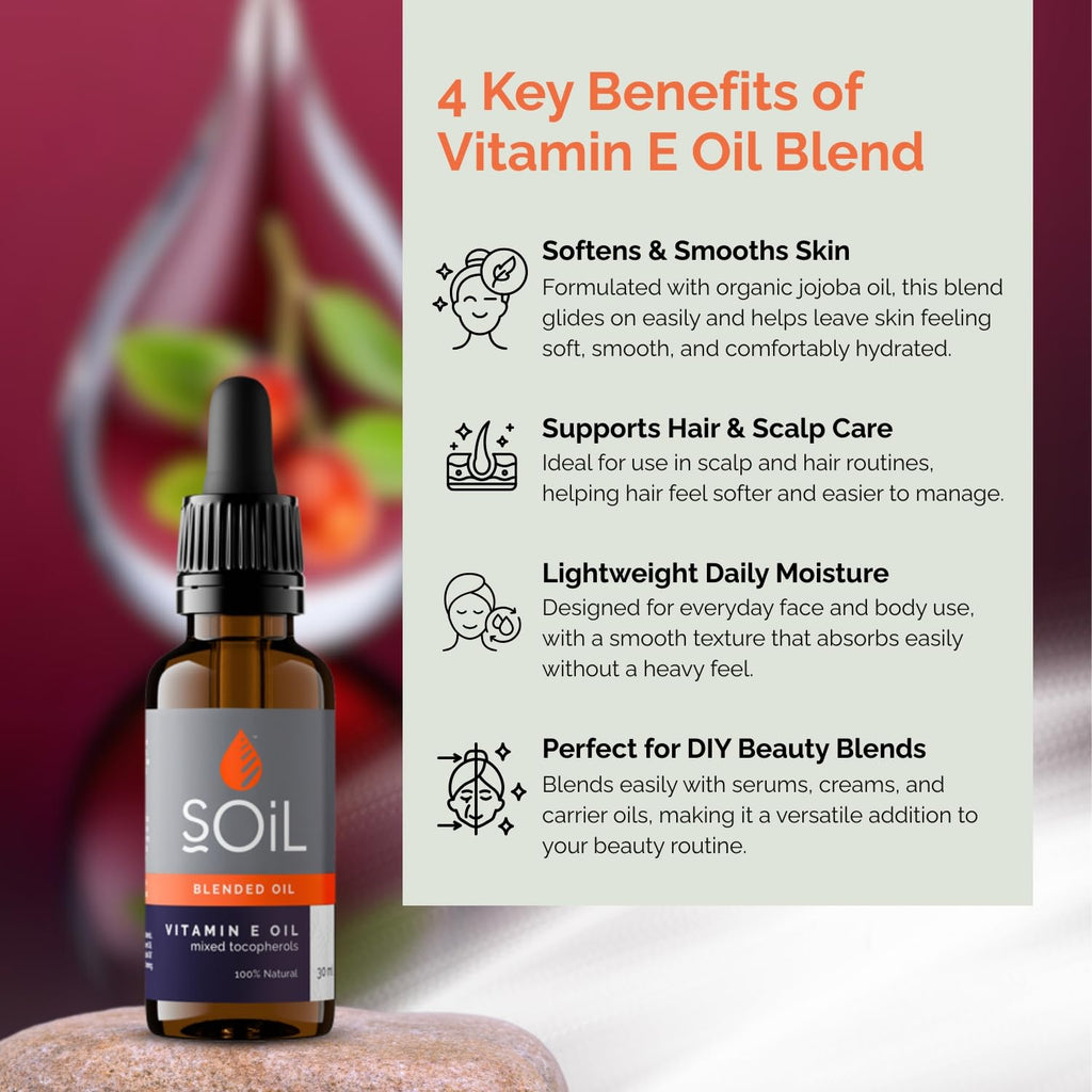 natural vitamin e oil for moisturizing