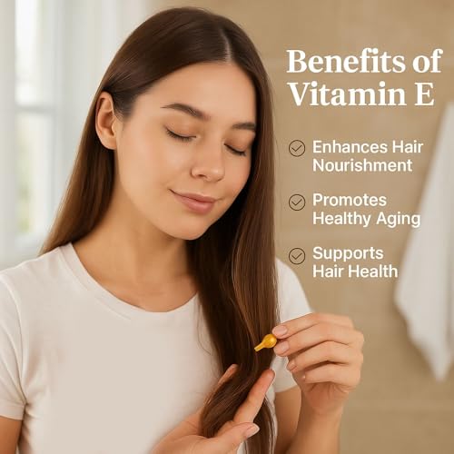Natural vitamin e oil for skincare