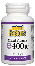 natural vitamin e softgels for health