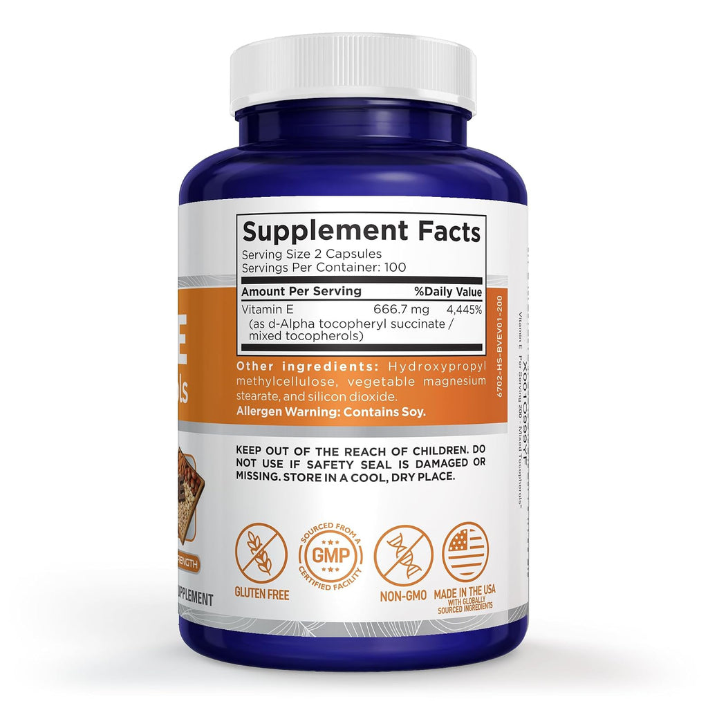 natural vitamin e supplement for skin