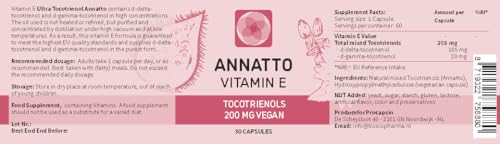 Natural vitamin E supplement for wellness