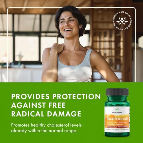 natural vitamin E tocotrienols supplement