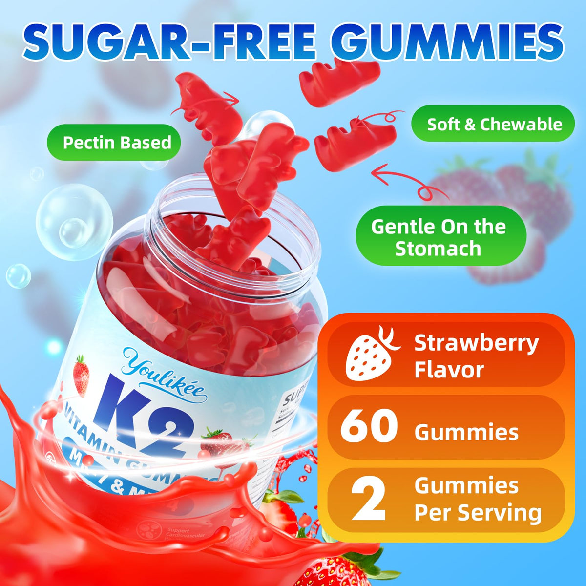 natural vitamin K2 gummies for better absorption