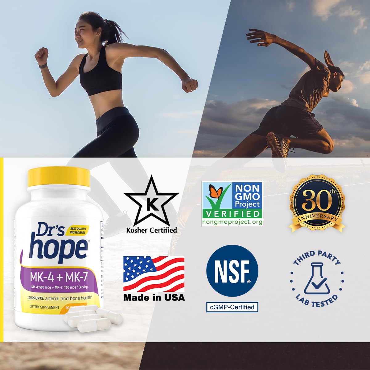 natural vitamin K2 MK7 for energy