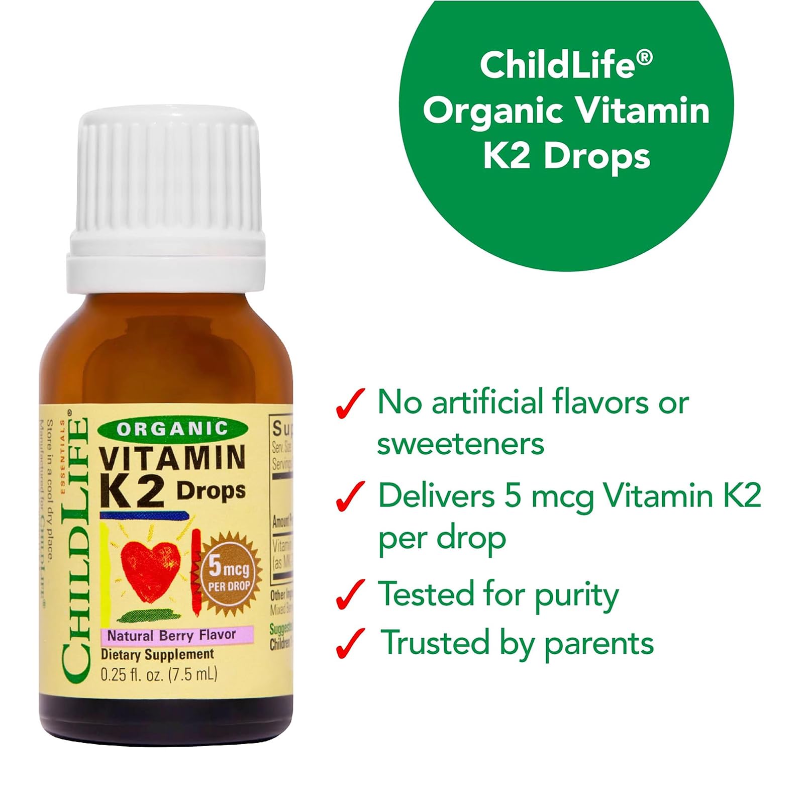 natural vitamin K2 supplement for kids
