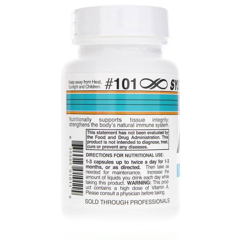 Natural vitamin supplement for vision