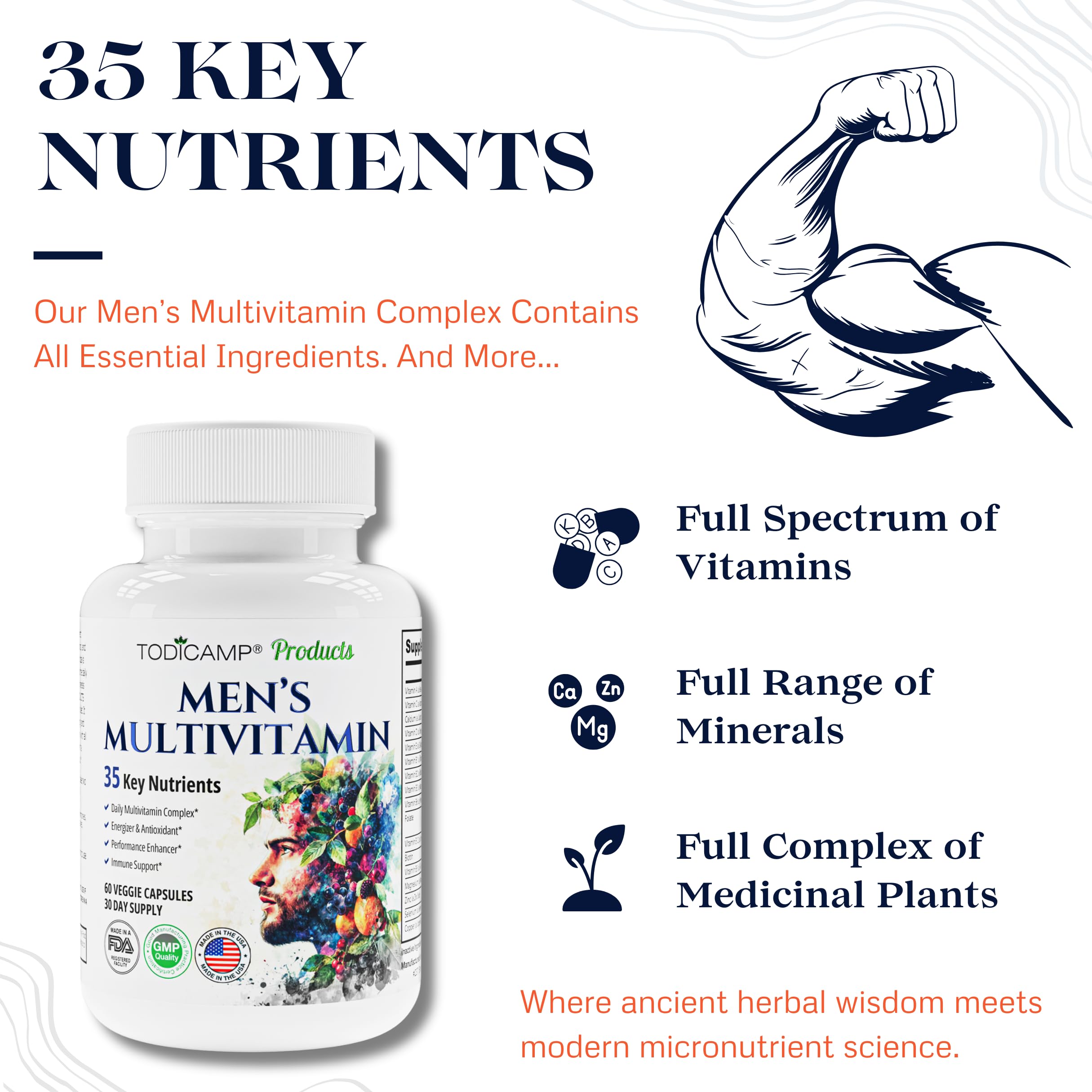 natural vitamin supplements for men