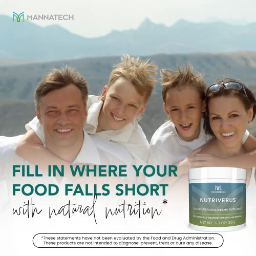Natural vitamins and minerals blend