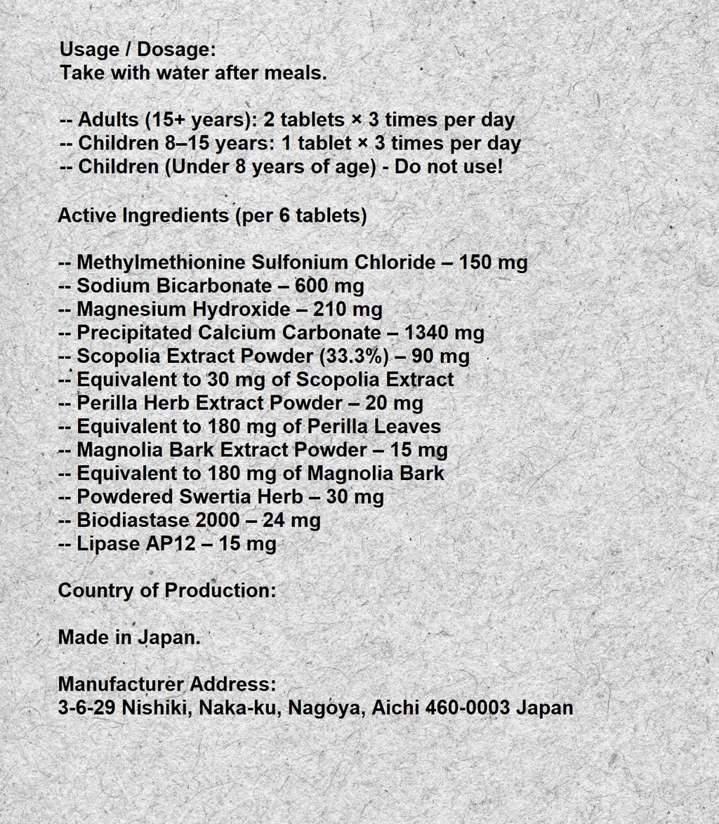 Natural vitamins and minerals blend