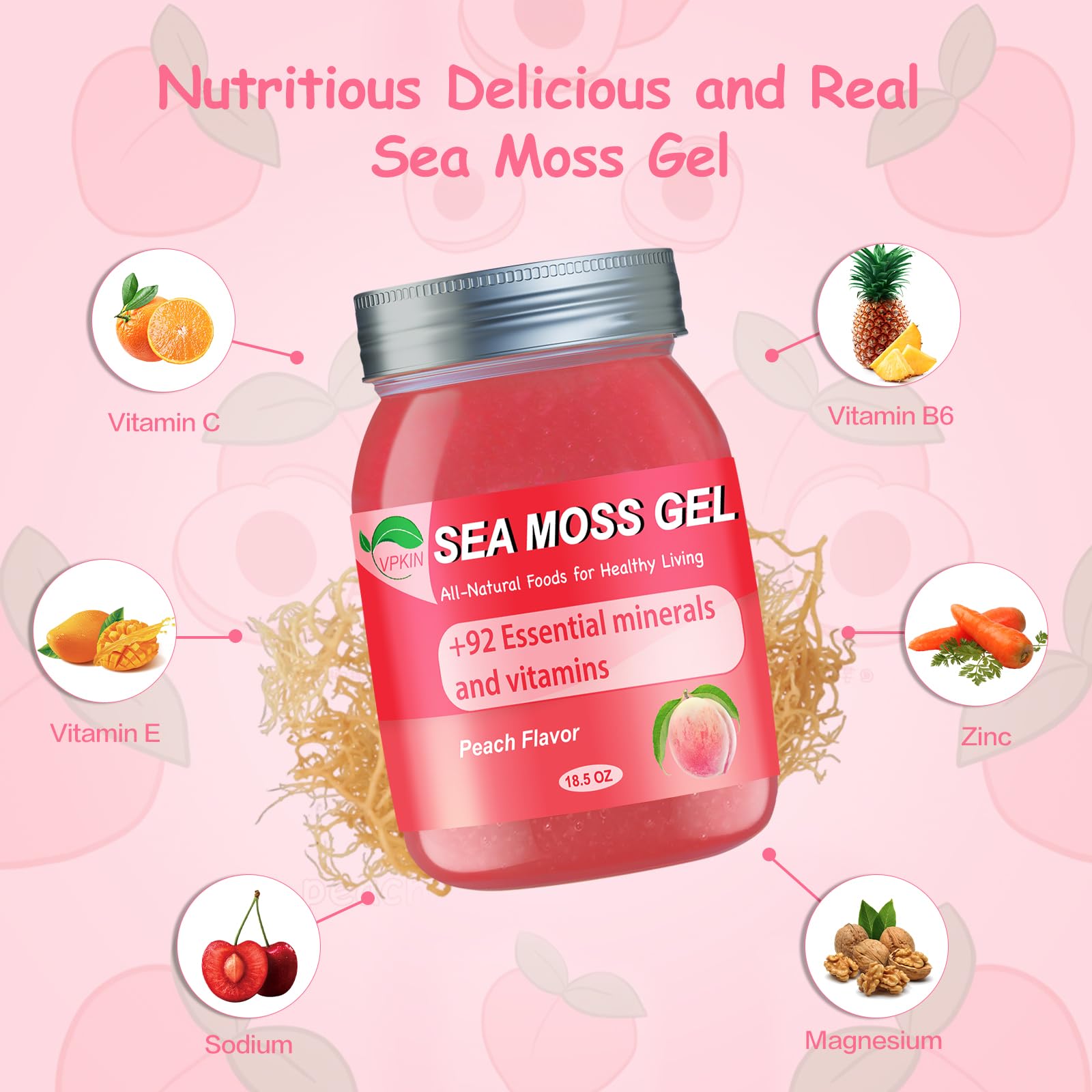 natural vitamins and minerals in sea moss