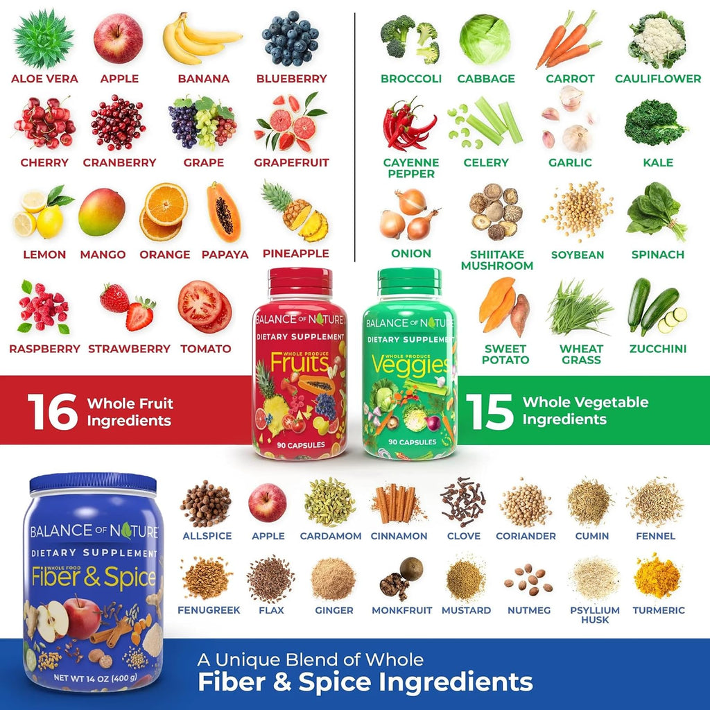 Natural vitamins for a balanced diet