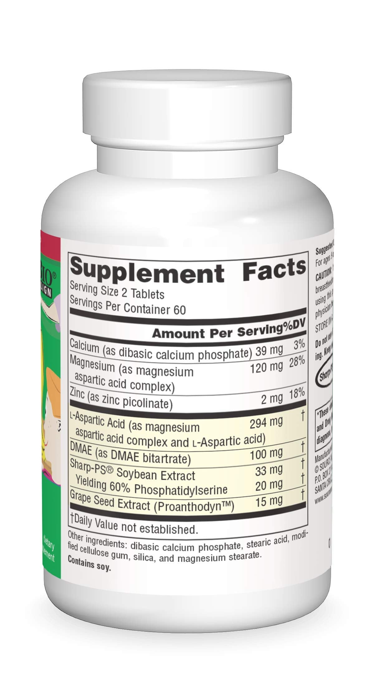 natural vitamins for attentive children