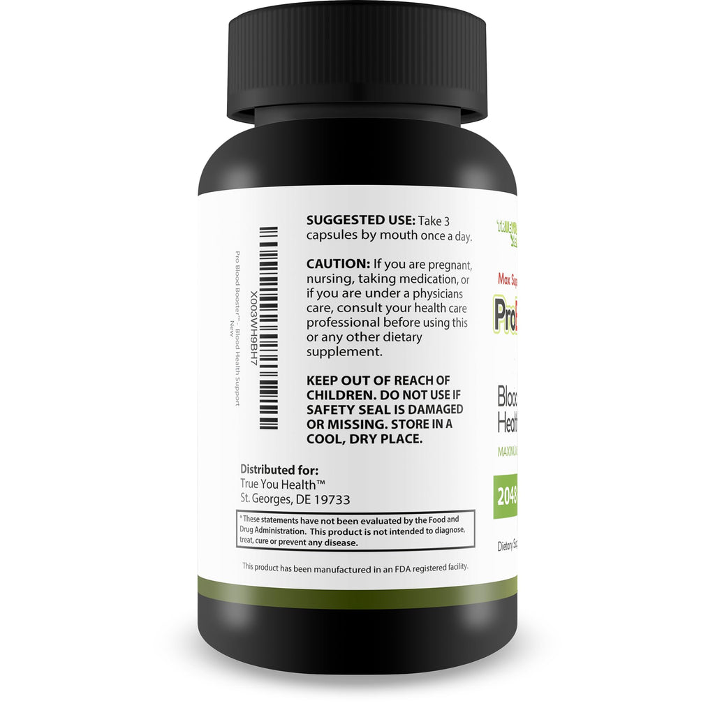 Natural vitamins for blood health