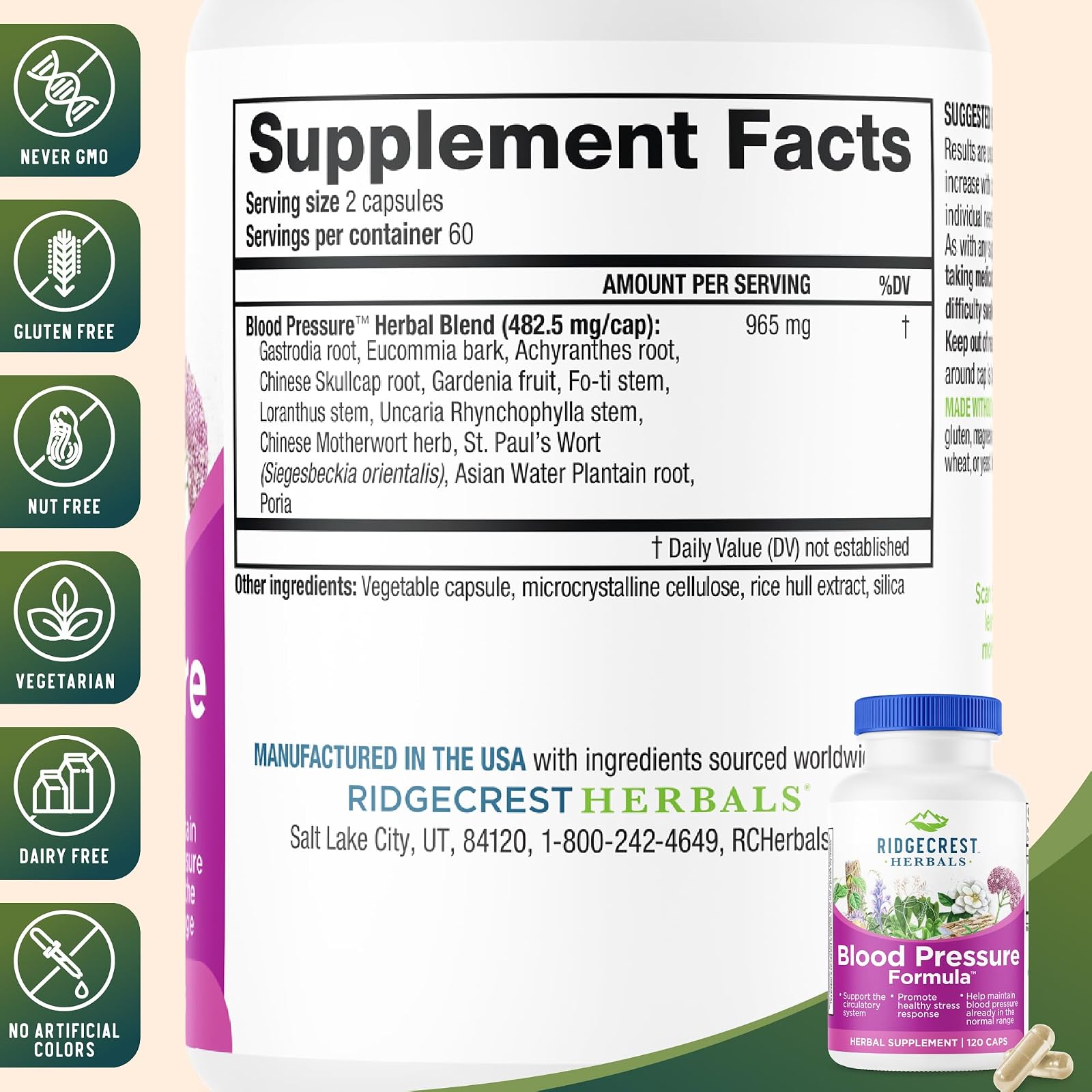 natural vitamins for blood pressure