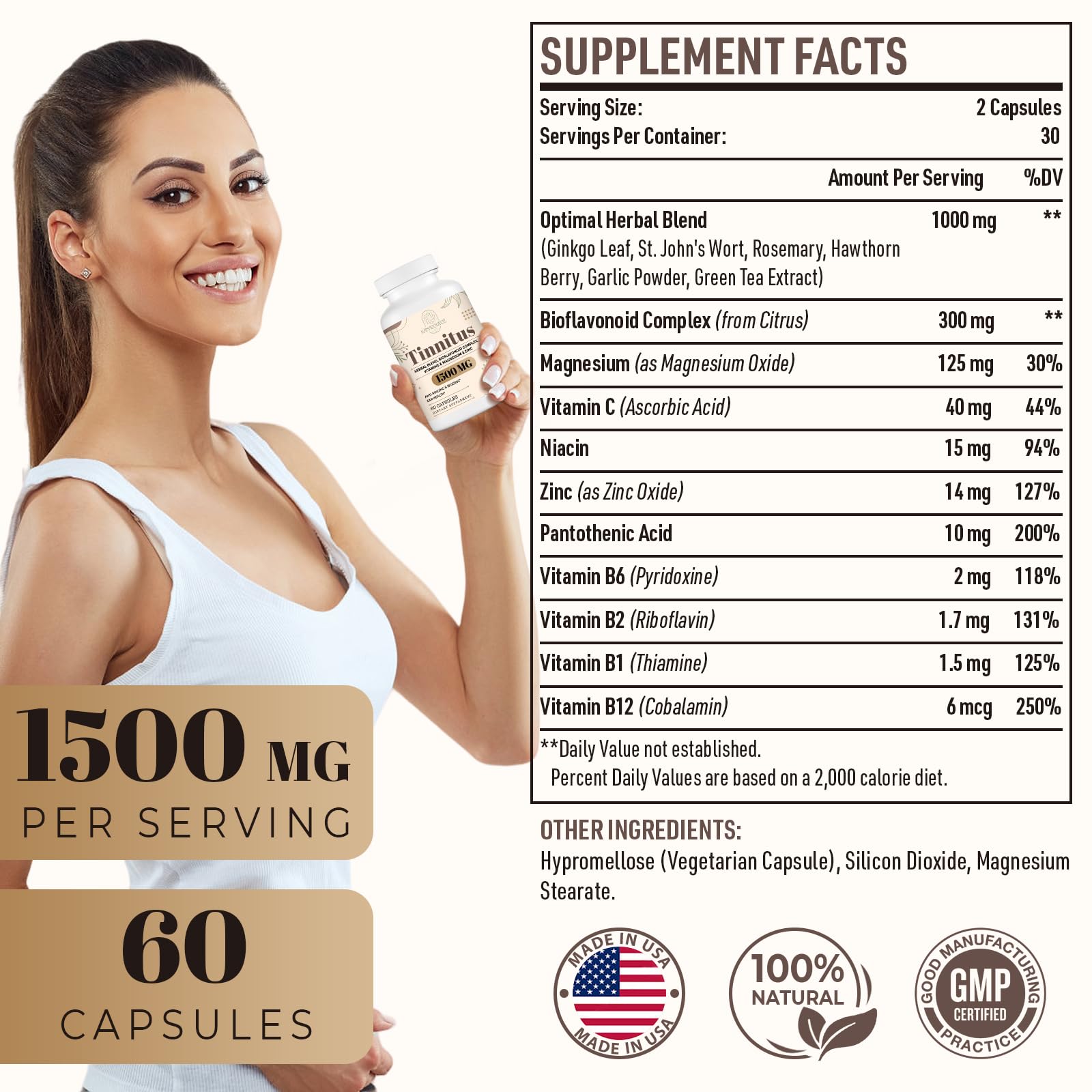natural vitamins for ear health