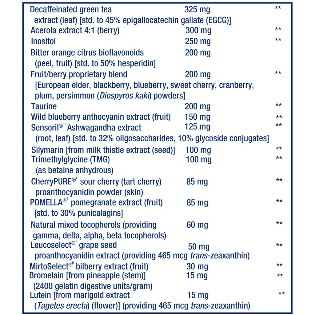 natural vitamins for enhanced longevity