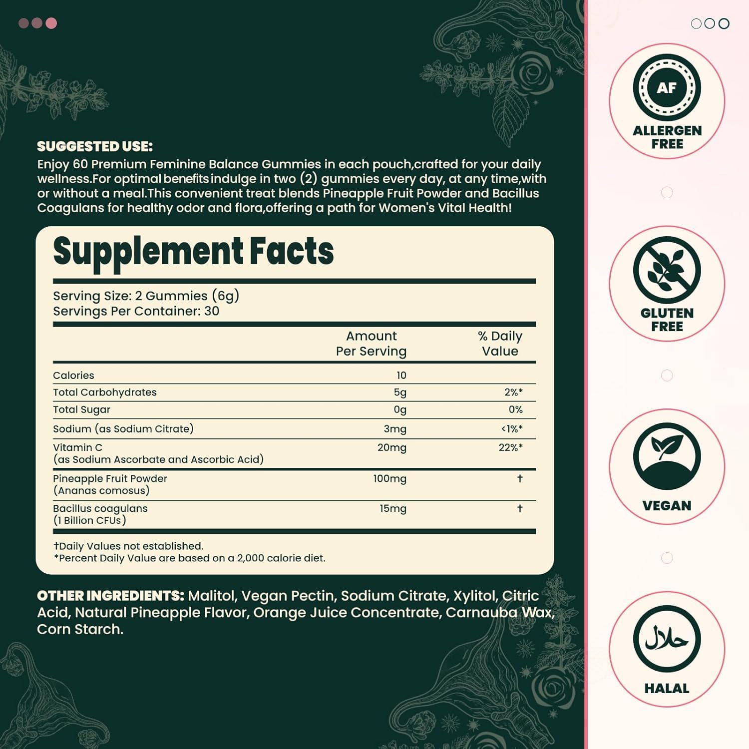 natural vitamins for hormonal balance