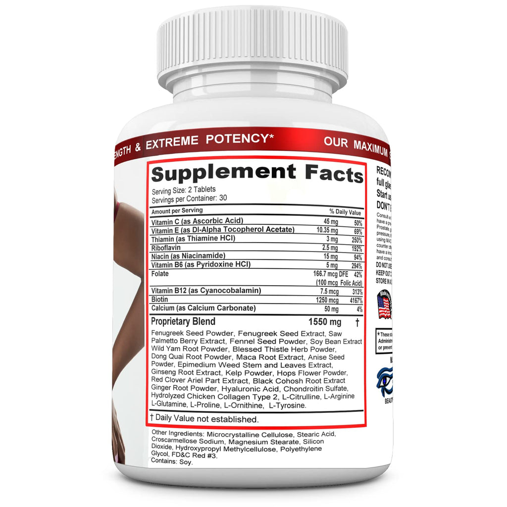 natural vitamins for larger breasts