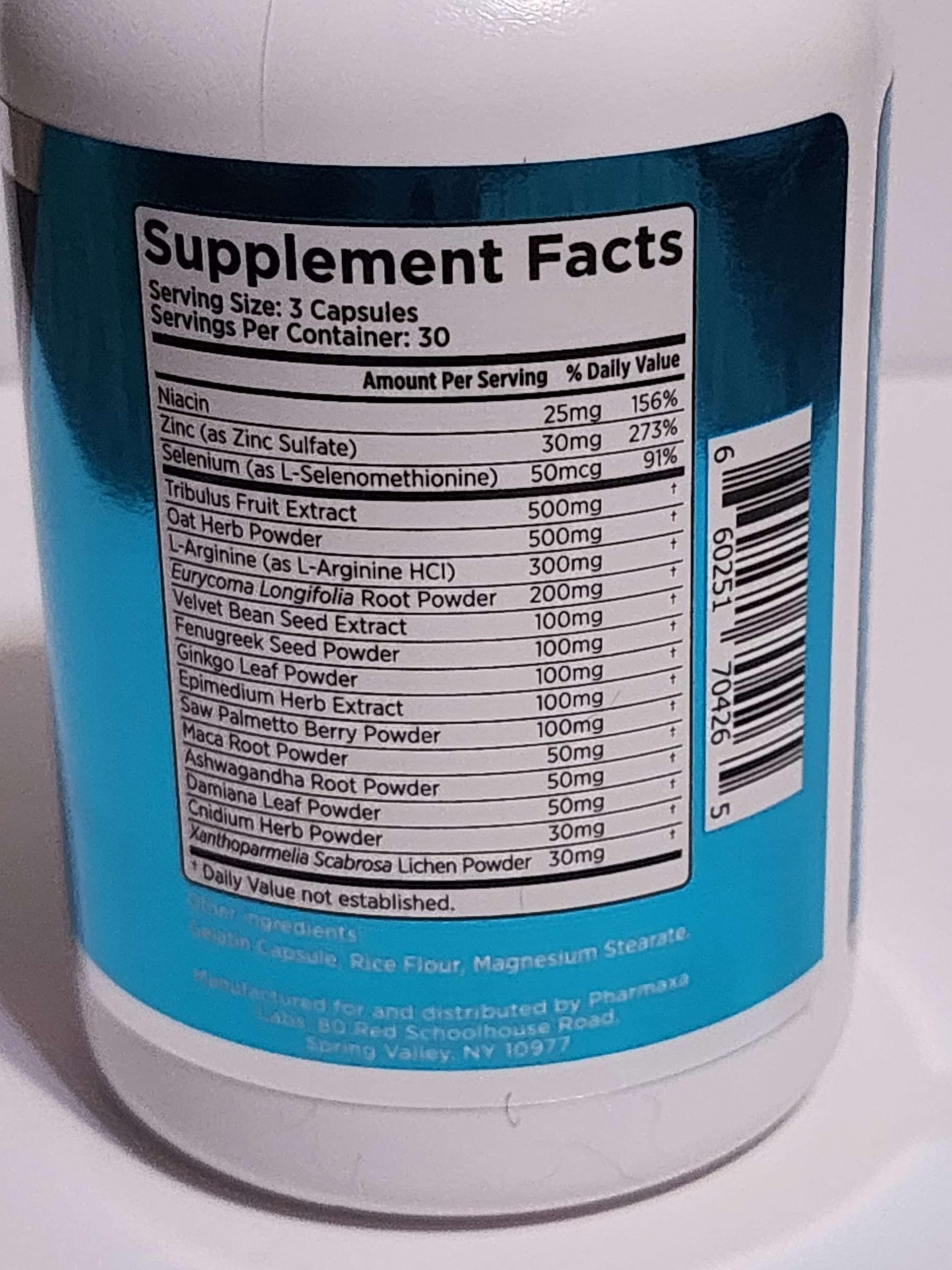 natural vitamins for men's health