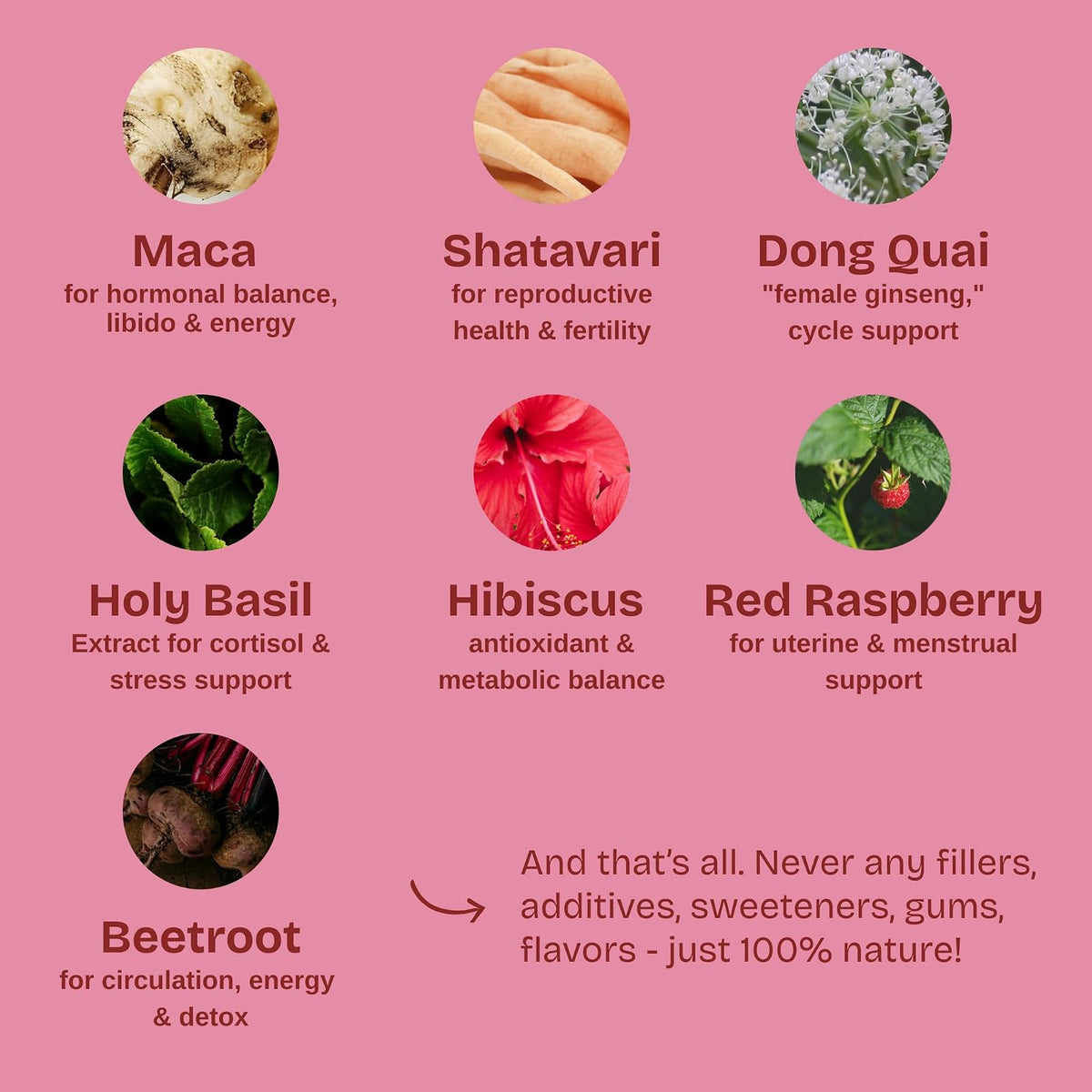 natural vitamins for women