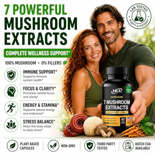 natural vitamins from mushrooms