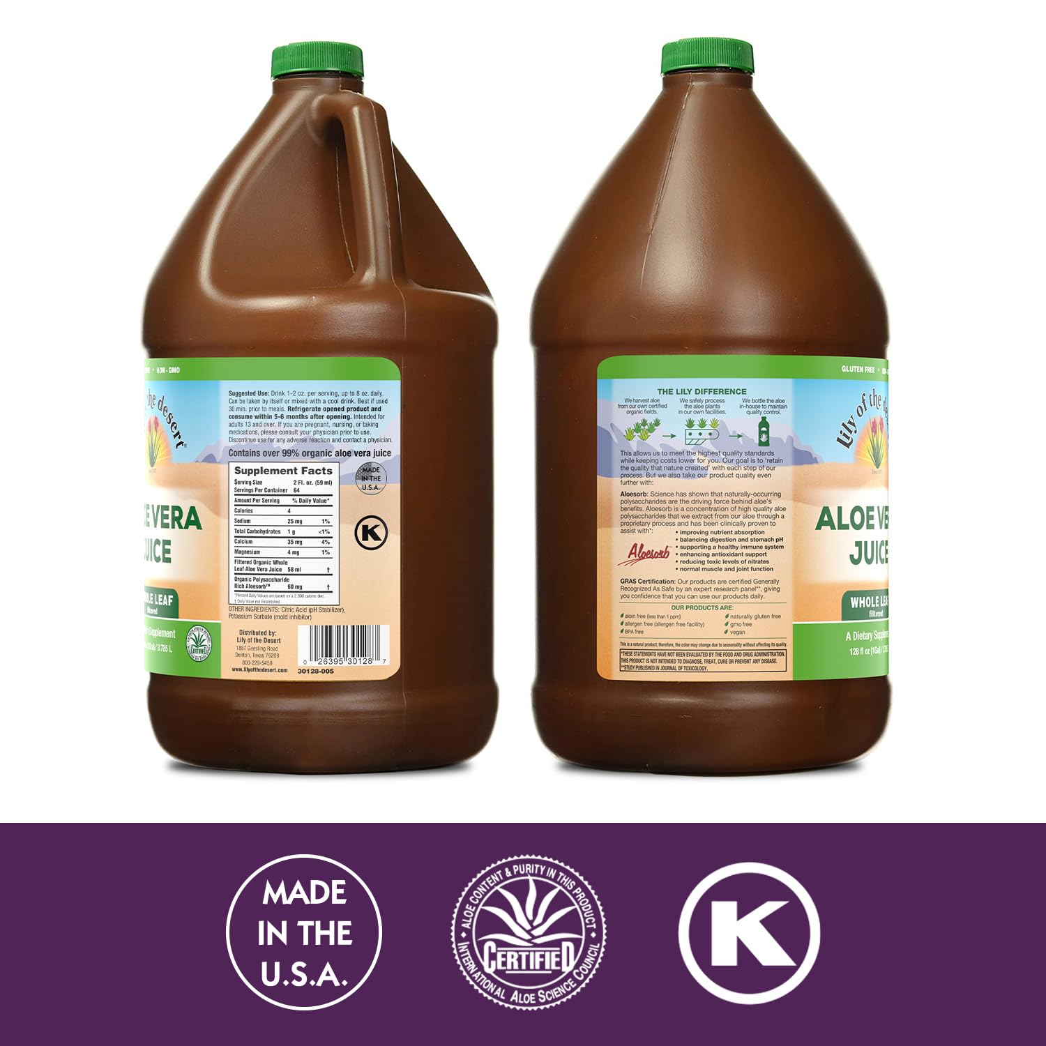 natural vitamins in aloe vera