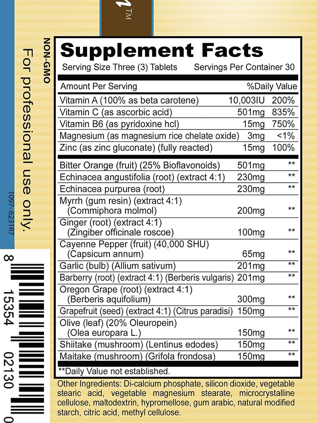 natural vitamins with mushroom extracts