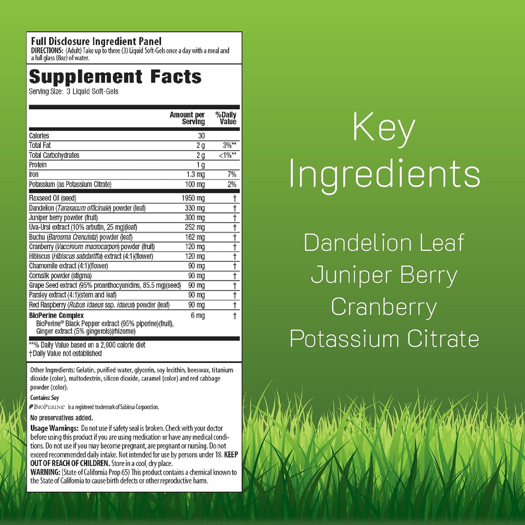 natural water balance support supplement