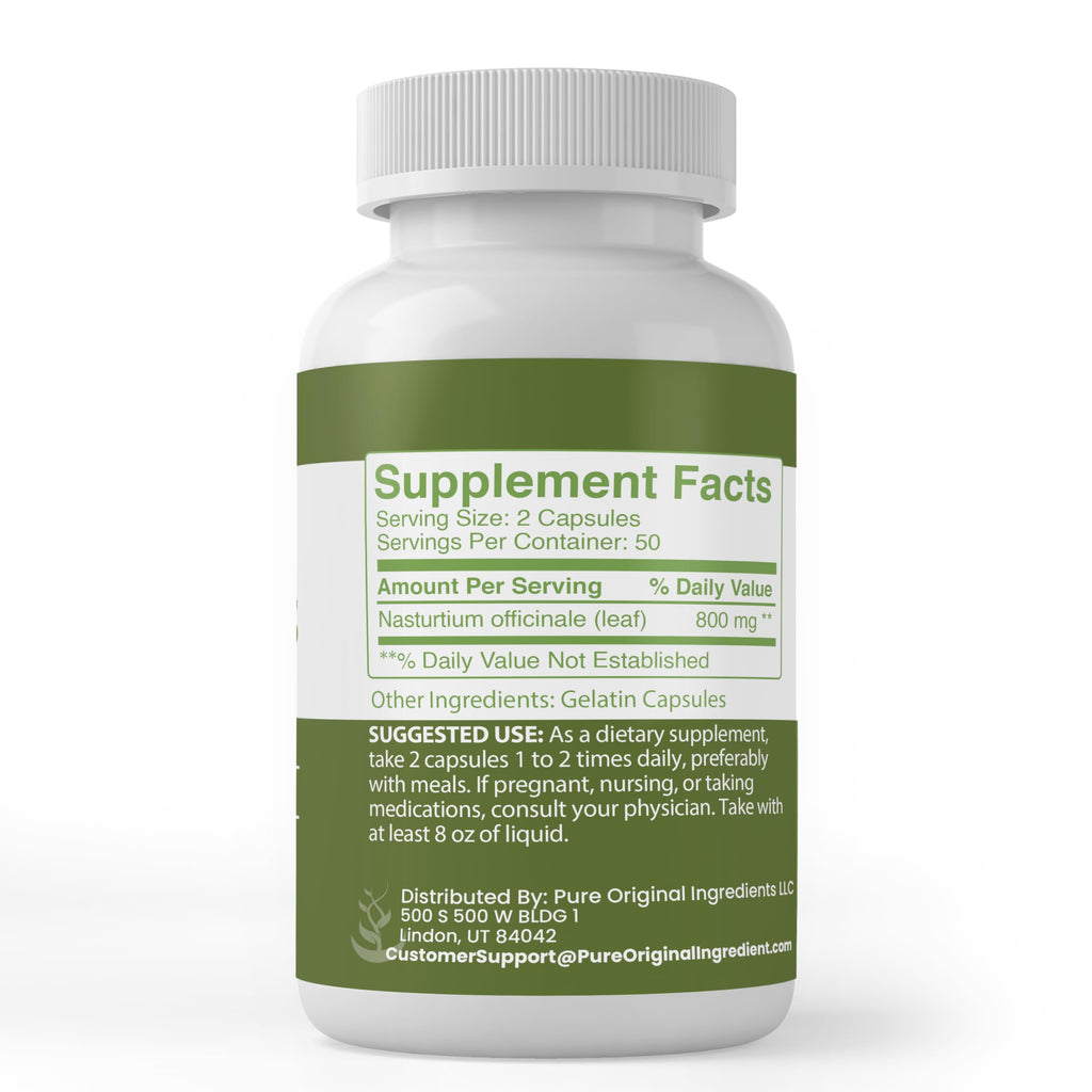 natural watercress extract supplement