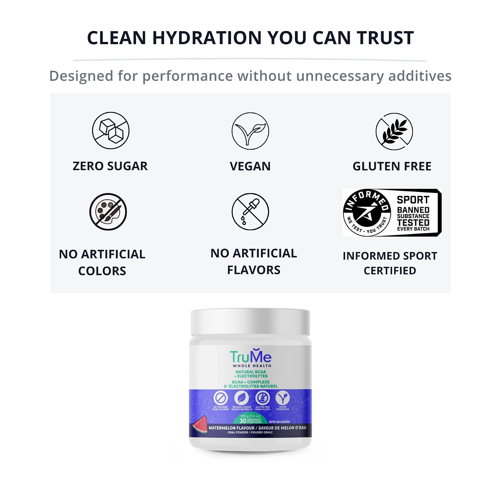 natural watermelon flavour BCAA drink