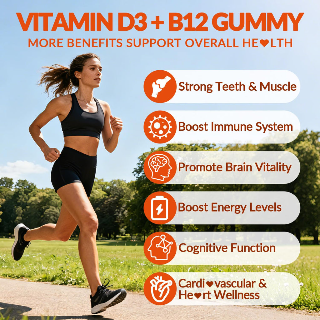 Natural WEEVIT B12 gummies for vegans