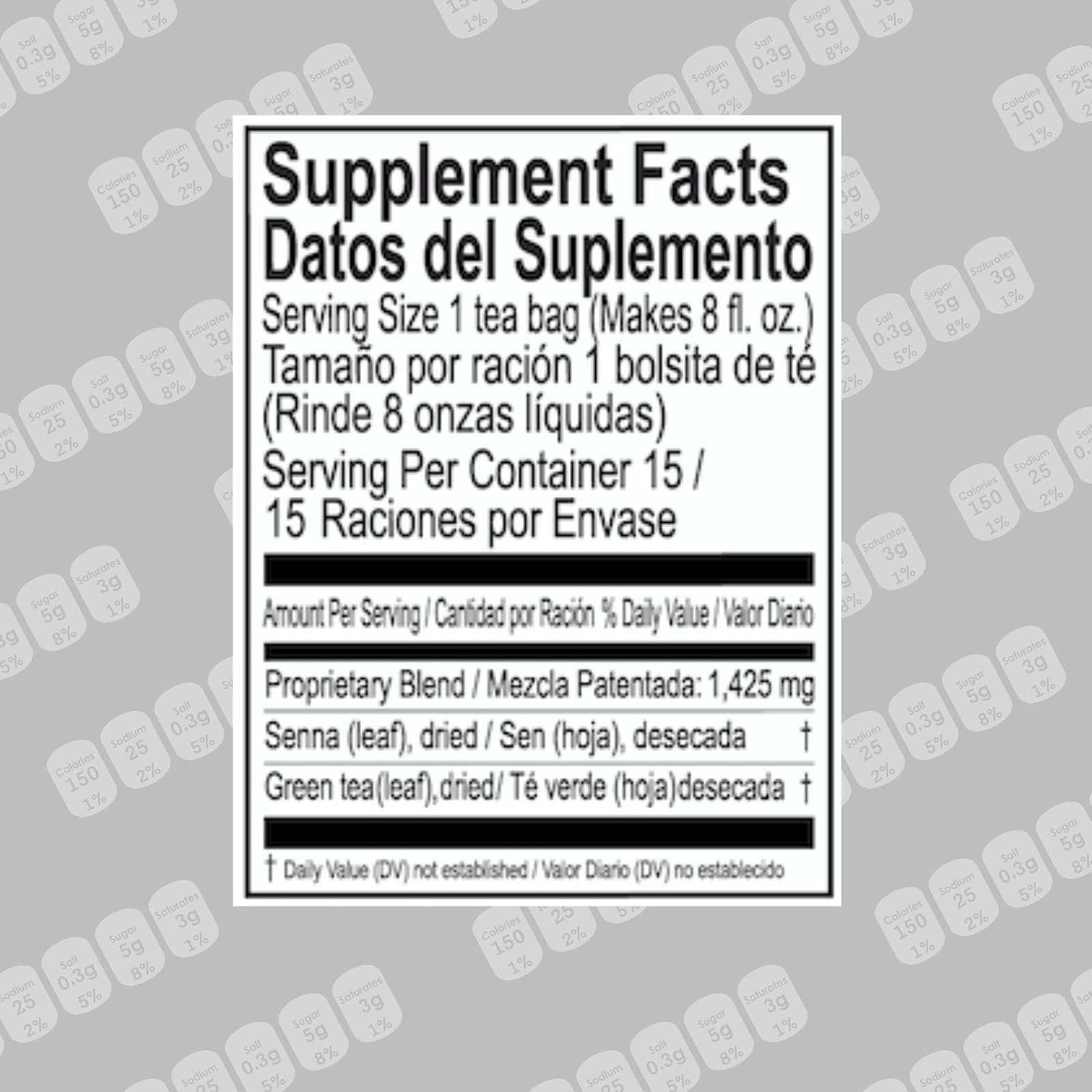 Natural weight loss herbal tea