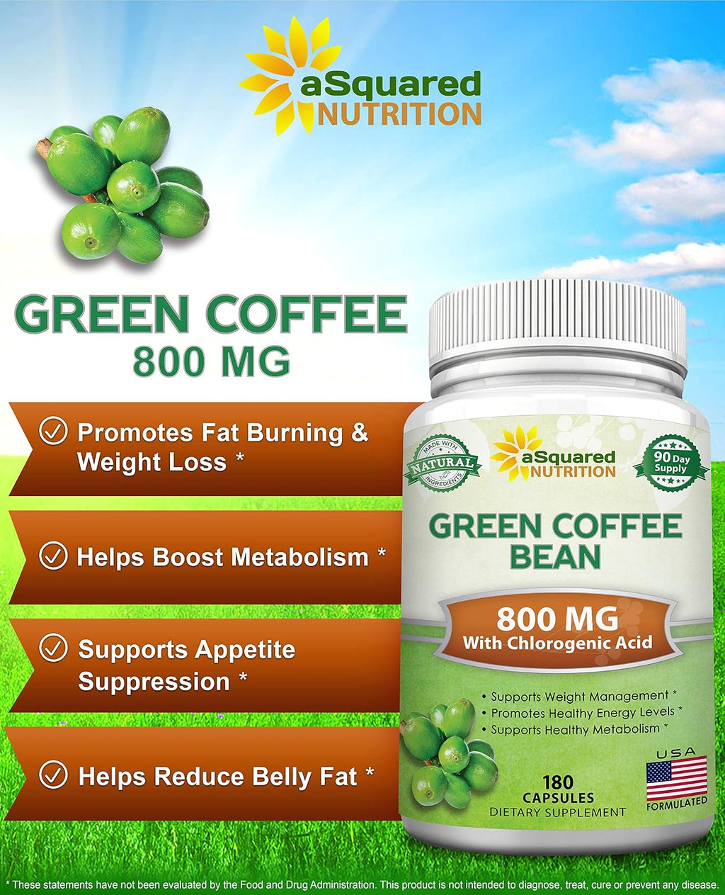 natural weight loss support green coffee
