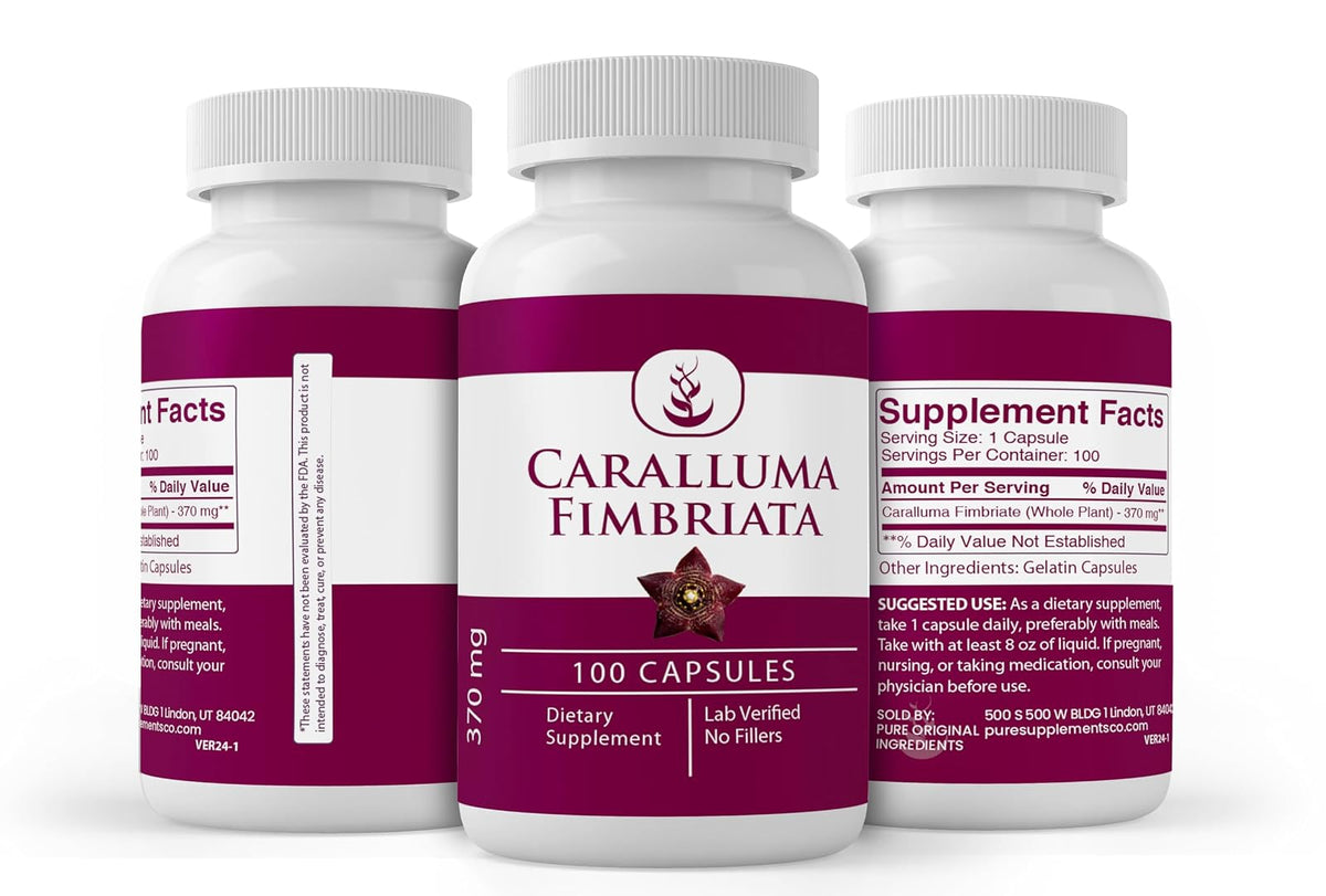 natural weight management with Caralluma Fimbriata