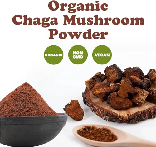 natural wellness chaga mushroom powder