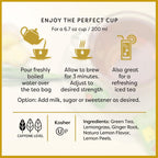 natural wellness ginger tea bags