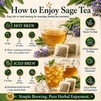 natural wellness sage tea