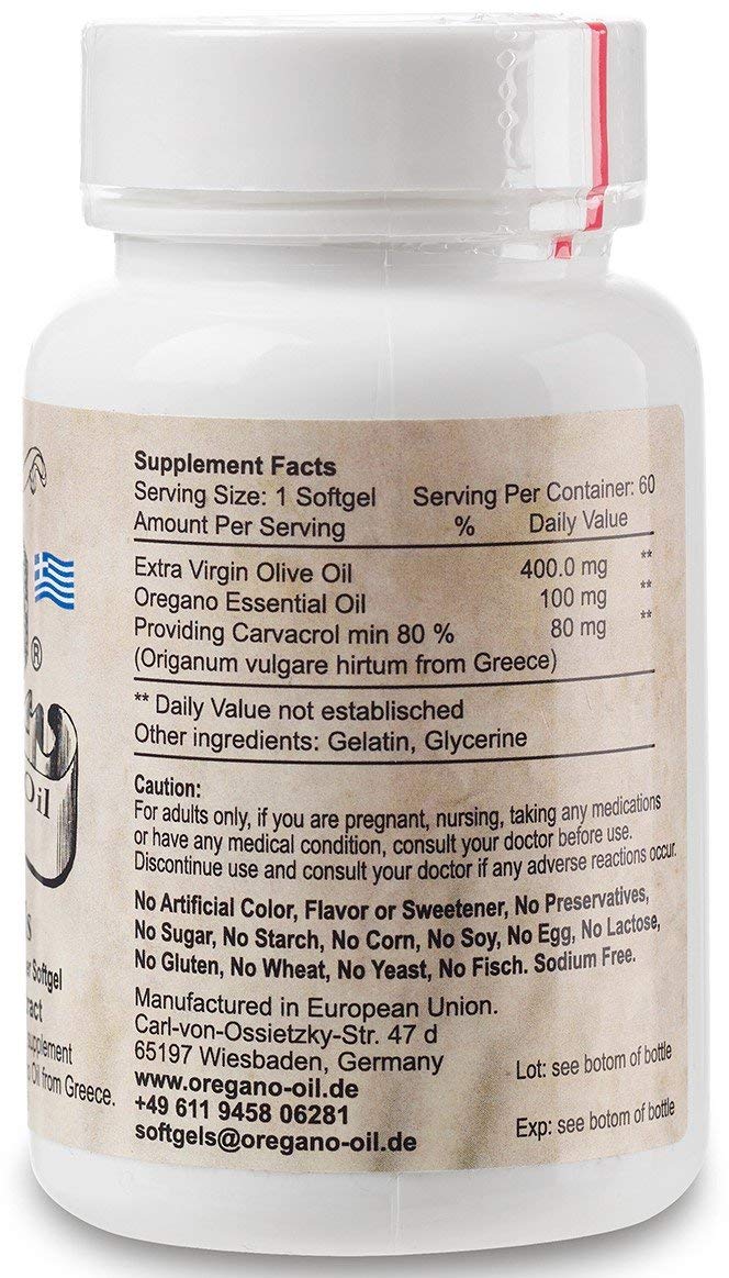 natural wellness supplement oregano